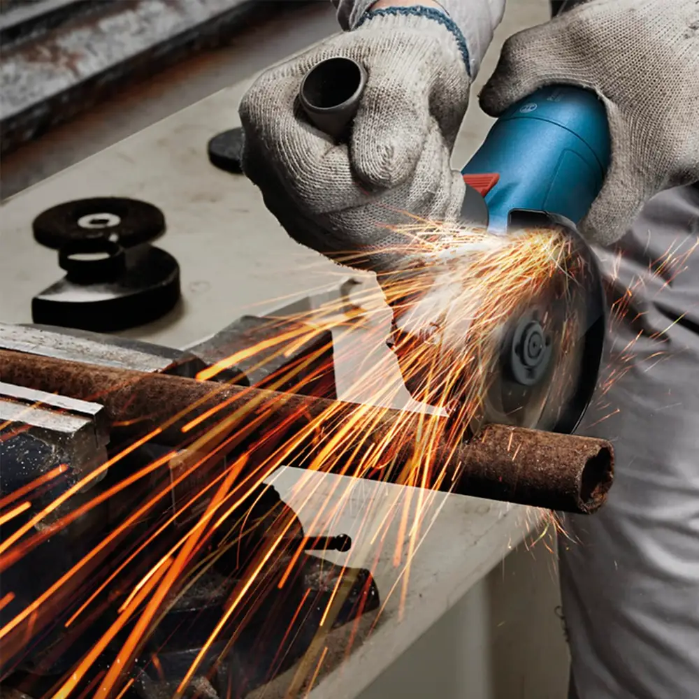 Esmeriladora angular 4 1/2" gws 700 bosch 710 w