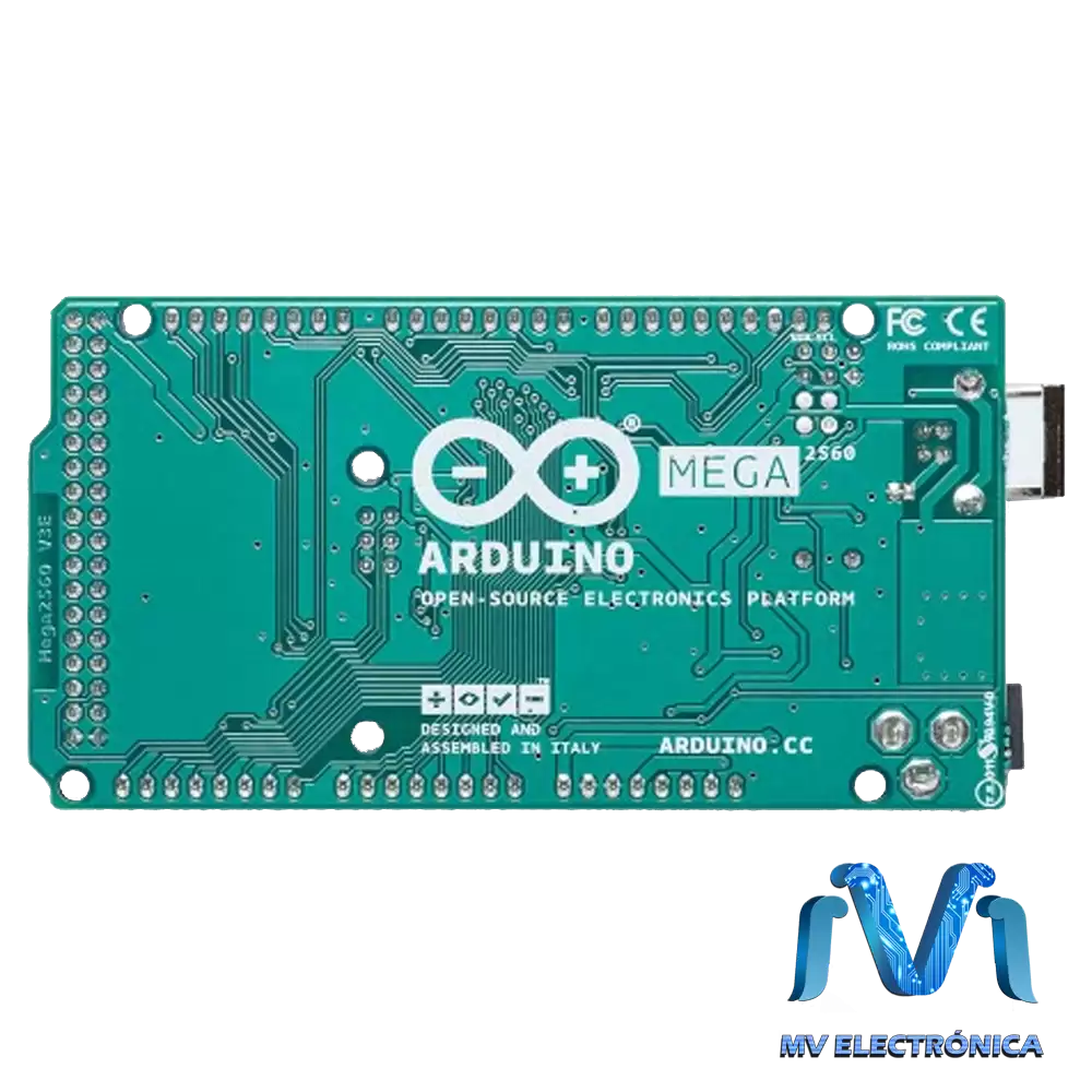 Arduino mega 2560 original rev3 italiano hecho en italia