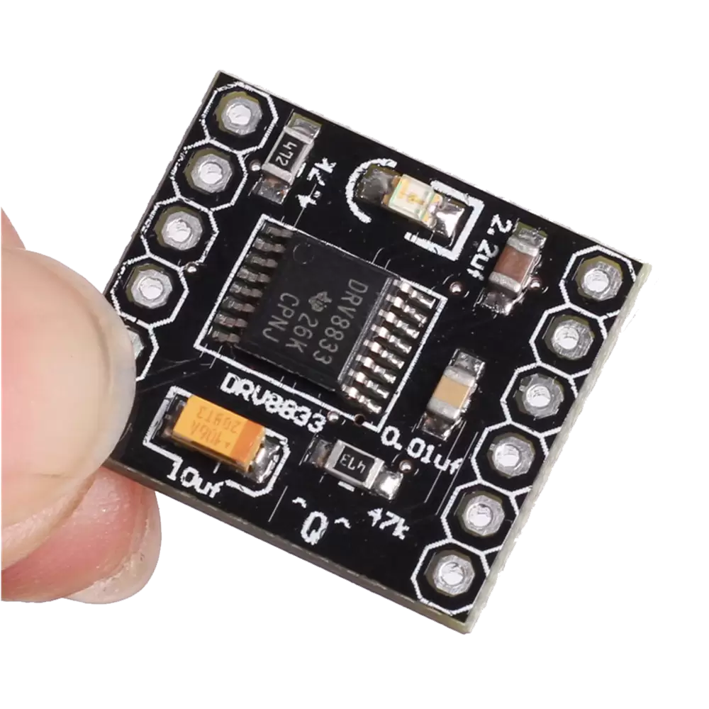Driver drv8833 drv 8833 1.5a 3-10v controlador para 2 motores dc