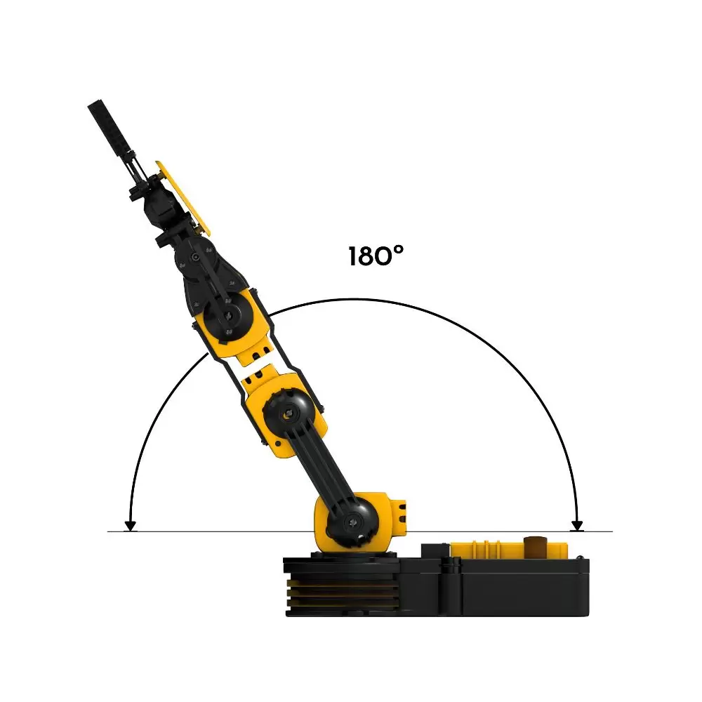 Kit de brazo robótico mecánico con control alámbrico steren