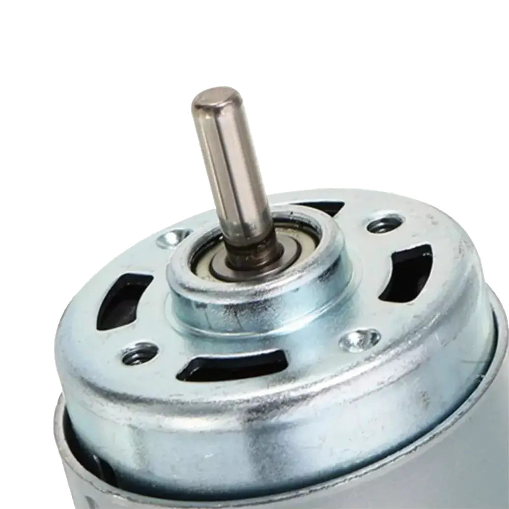 Motor dc de 12v-24v 0.32a flecha 5 mm de diámetro en "d" 35,000rpm 10w