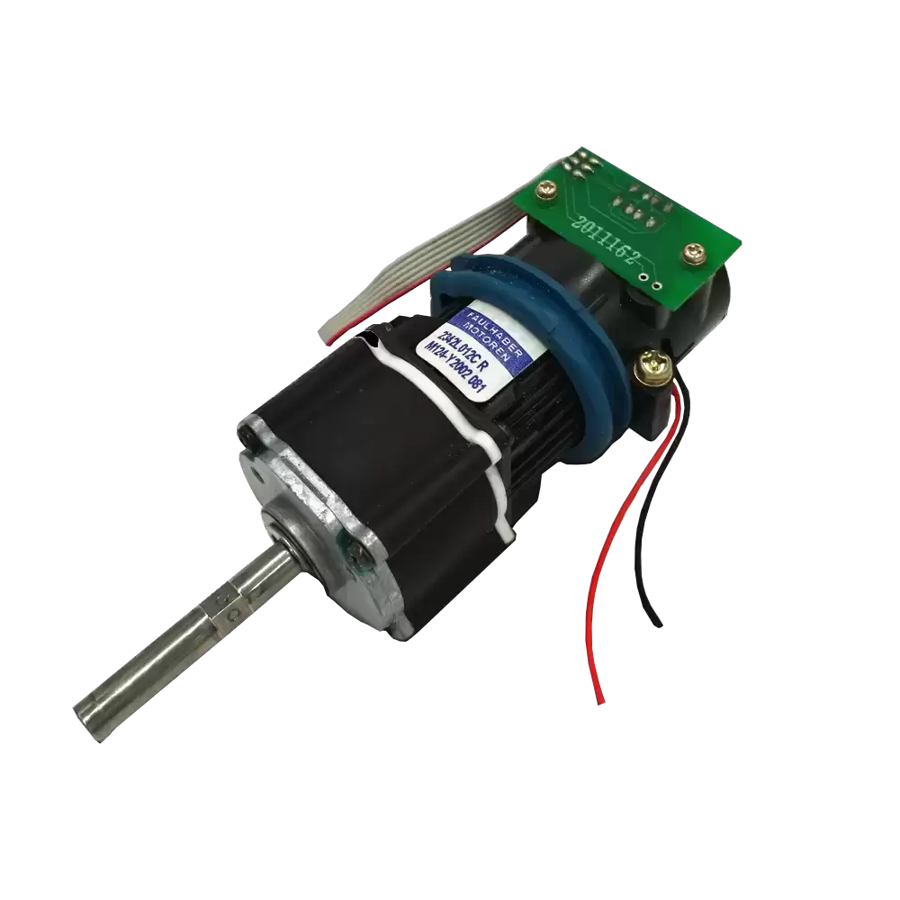 Motorreductor faulhaber con encoder de velocidad 12v 64:1 120rpm 2342l012cr