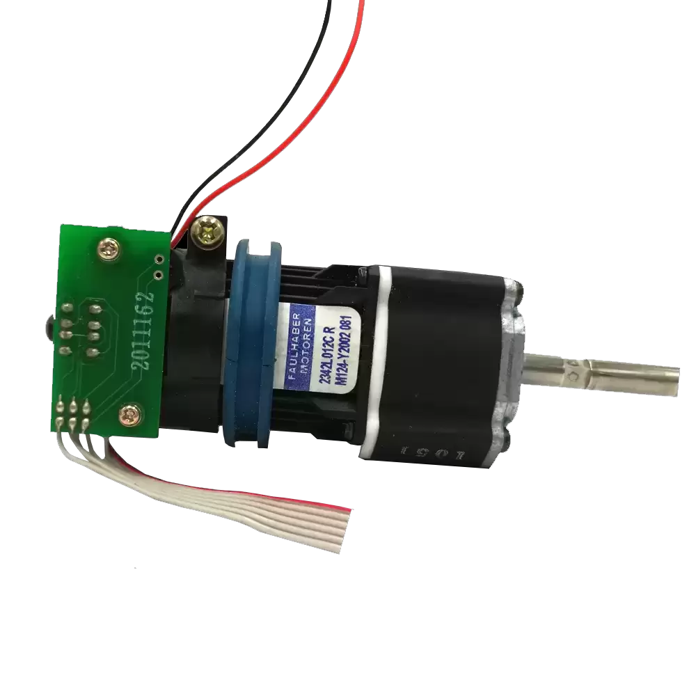 Motorreductor faulhaber con encoder de velocidad 12v 64:1 120rpm 2342l012cr