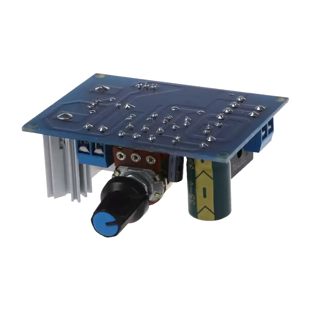 Modulo regulador de voltaje lm317 con display