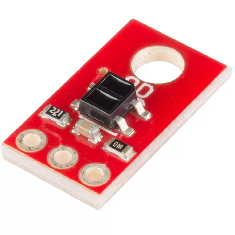 Sensor de reflectancia qre1113 qtr-1a seguidor de linea 1 pieza