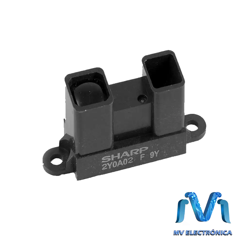 Sensor sharp medidor de distancia infrarrojo de 20-150cm 2y0a02
