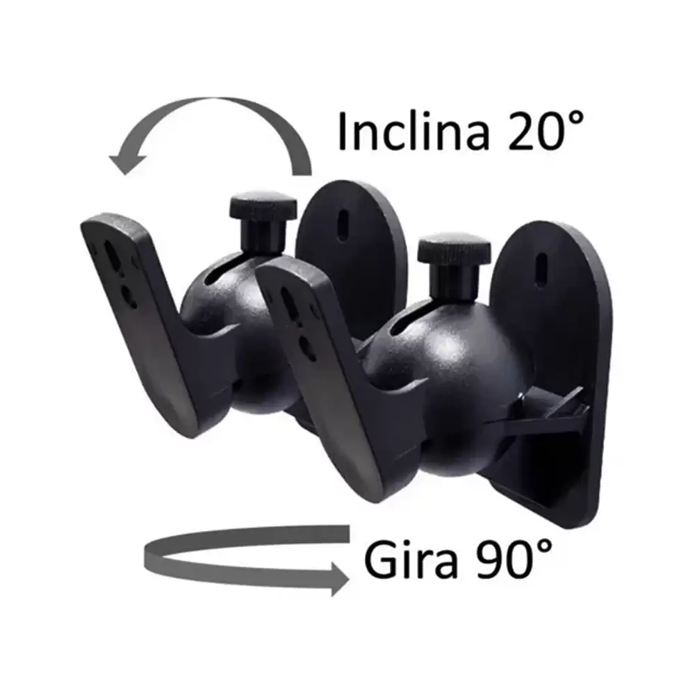 Par de soportes para bocina de montaje en pared